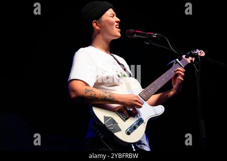 German singer and songwriter, Shitney Beers, performing live at the ...
