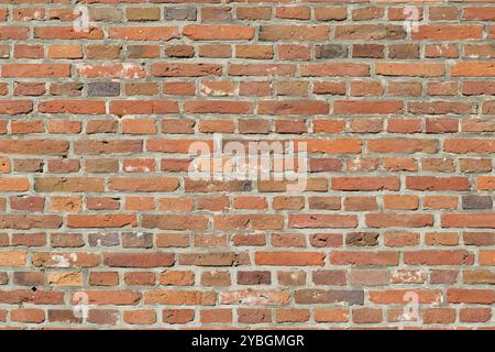 Traditional masonry in the so-called standing brick bond with clipped ...