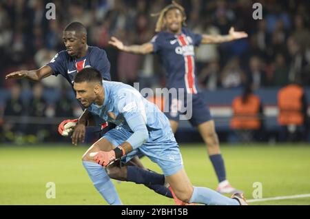 Ousmane Dembele player of Paris Saint-Germain during the qualifying of ...