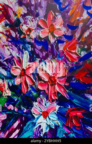 Beautiful Painting in a Sweet House Stock Photo - Alamy