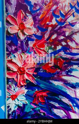 Beautiful Painting in a Sweet House Stock Photo - Alamy