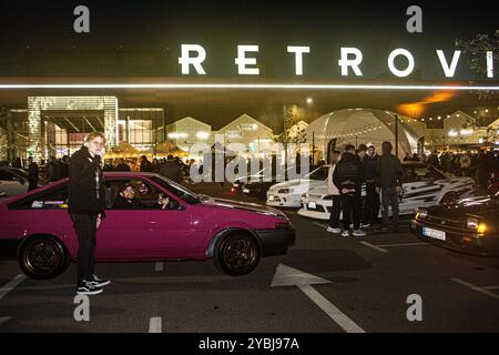 Dmitry, a happy owner of vintage pink Toyota Corolla Trueno AE86 from ...