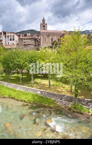 Baga village in El Bergueda, Barcelona, Spain Stock Photo - Alamy