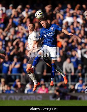 Ipswich Town's Wes Burns (right) celebrates scoring their side's second ...