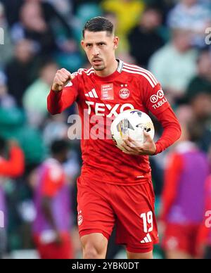Aberdeen's Ester Sokler celebrates scoring their side's second goal of ...