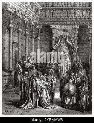 Esther fainted before King Ahasuerus, expecting to die because she was ...