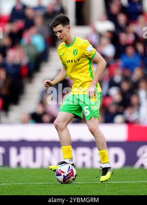 Norwich City's Kellen Fisher during the Sky Bet Championship match at ...