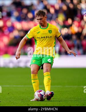 Norwich City's Callum Doyle during the Sky Bet Championship match at ...