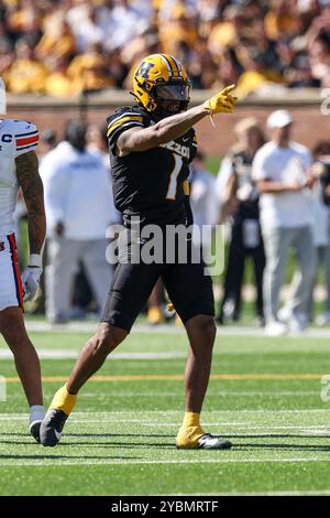 Missouri wide receiver Theo Wease Jr. speaks during a press conference ...
