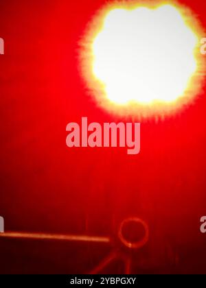 the color red, associated with danger, love, courage and passion the ...