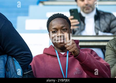 King Manu (FC Hansa Rostock, #22) vor dem Spiel GER, VfL Osnabrueck vs ...