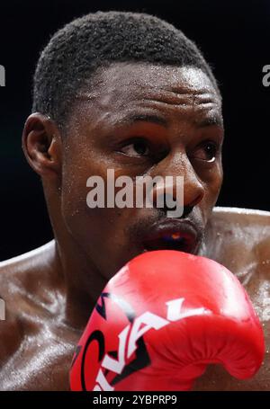 Dan Azeez in action during their British and Commonwealth Light ...
