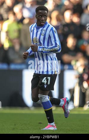 Djeidi Gassama of Sheffield Wednesday during the Emirates FA Cup Fourth ...