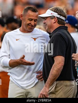 Texas head coach Steve Sarkisian reacts after a play against Florida ...