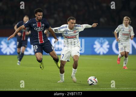 Diego MOREIRA of Strasbourg during the French championship Ligue 1 ...