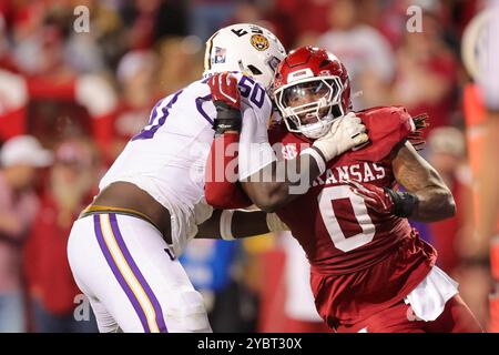 LSU offensive lineman Emery Jones Jr. (OL21) poses for a portrait at ...