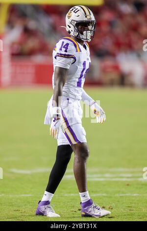 LSU defensive back Zy Alexander (DB02) poses for a portrait at the NFL ...