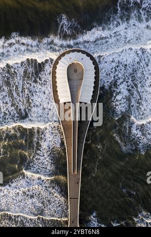 Aerial photographic documentation of the Lido di Camaiore Toscany Italy ...