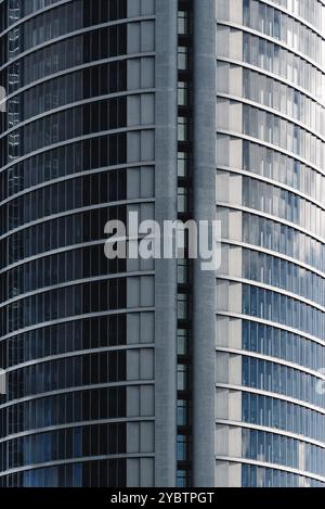 Madrid, Spain - December 5, 2021: PWC Tower in Cuatro Torres Business ...