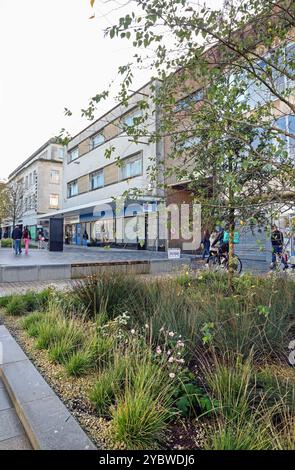 Tesco Express New George Street, Plymouth. Seen as a part of the street ...