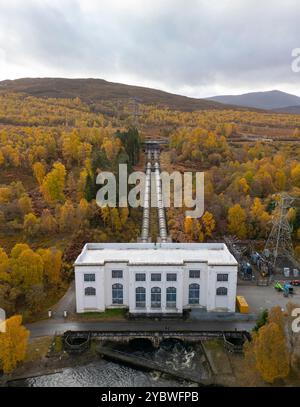 Drone Aerial View power station producing clean, sustainable solar ...