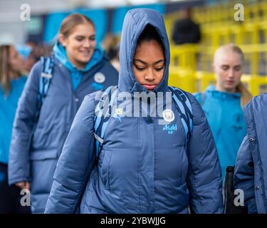 Manchester City goalkeeper Khiara Keating during the Barclays Women's ...