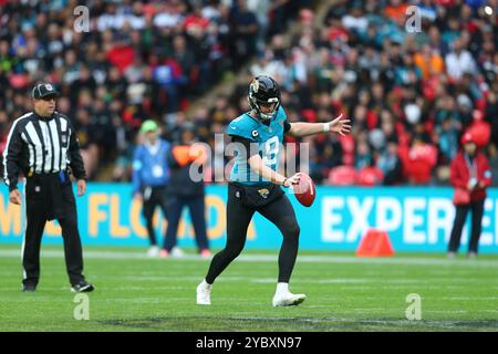 Jacksonville Jaguars punter Logan Cooke (9) follows through on a punt ...