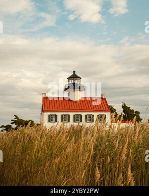 East Point Lighthouse in Maurice River, New Jersey Stock Photo - Alamy