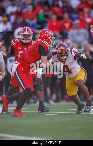 Maryland wide receiver Tai Felton (WO14) poses for a portrait at the ...
