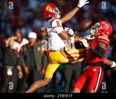 Southern California wide receiver Ja'Kobi Lane (8) makes a catch in ...
