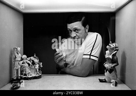 Argentine comedian Alfredo Barbieri during an interview in Buenos Aires ...