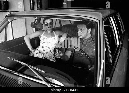 Argentine comedian Alfredo Barbieri and his daughter Carmen Barbieri ...