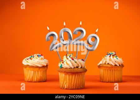 Candles number 2029 for happy new year - New Year's Eve Celebration ...