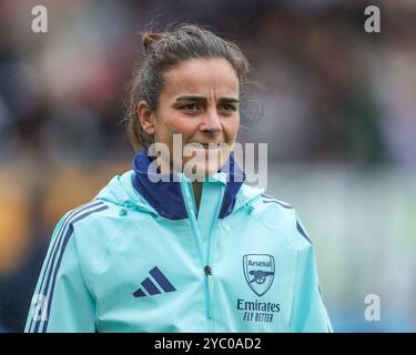 Arsenal manager Renee Slegers on the touchline during the Barclays ...