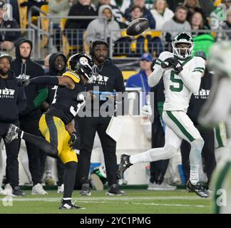 Pittsburgh Steelers cornerback Beanie Bishop Jr. (31) celebrates after ...