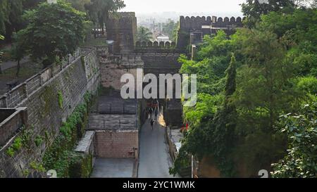 Main entrance gate of Uparkot Fort, Junagadh, Gujarat, India Stock ...
