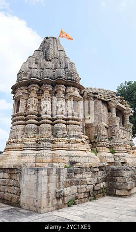 Side view of Sankeleshwar Mahadev Temple, a 13th-century beautifully ...