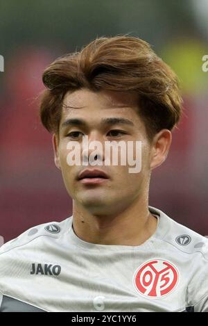 Kaishu Sano fotografiert beim Fußball Bundesliga Spiel Mainz 05 gegen ...