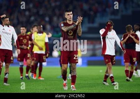 Olimpico Stadium, Rome, Italy - Gianluca Mancini of AS Roma during ...