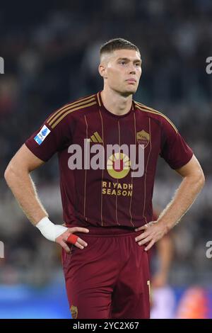Artem Dovbyk of AS Roma during the Serie A Enilive match between AS ...