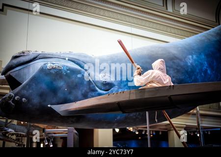 Sant Ocean Hall Inuit Hunter Diorama Washington DC // WASHINGTON DC — A ...