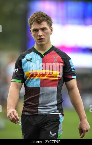 Harlequins' Will Porter during the Gallagher Premiership match at ...