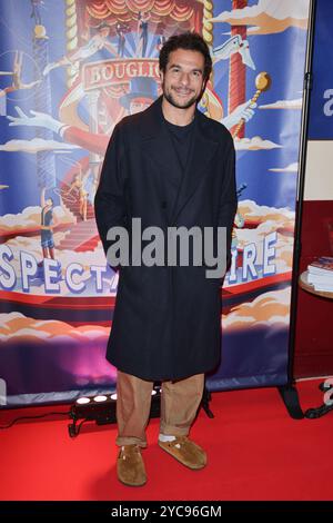 Amir attending the opening night of Spectaculaire, the new Cirque d ...
