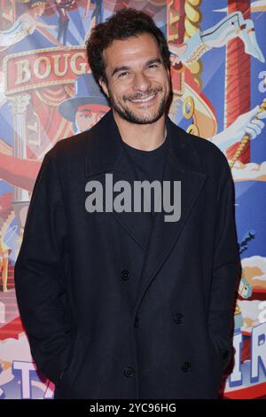 Amir attending the opening night of Spectaculaire, the new Cirque d ...