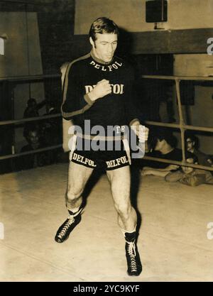 Danish professional boxer Tom Bogs, 1970 Stock Photo - Alamy