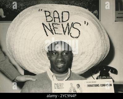 American professional boxer Charlie Austin, 1960s Stock Photo - Alamy