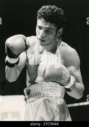 Italian professional boxer Giovanni Parisi, 1990s Stock Photo - Alamy