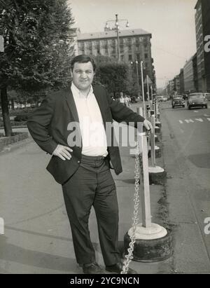 Italian professional boxer Rocky Marciano, Milan 1960s Stock Photo - Alamy