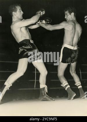 Italian professional boxer Sandro Lopopolo, 1970s Stock Photo - Alamy