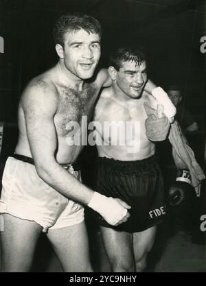German professional boxer Peter Klaus Gumpert, 1965 Stock Photo - Alamy